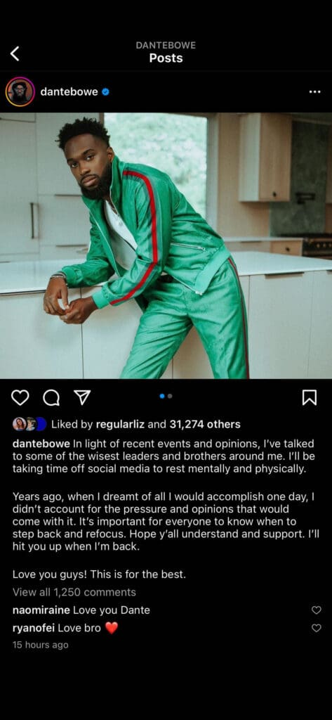 dante_bowe_instagram | Christian News Now